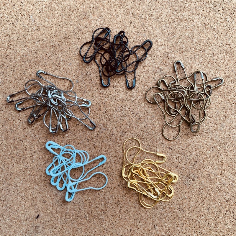 Calabash Pin Gourd Safety Pin Metal 100pcs | Shopee Philippines