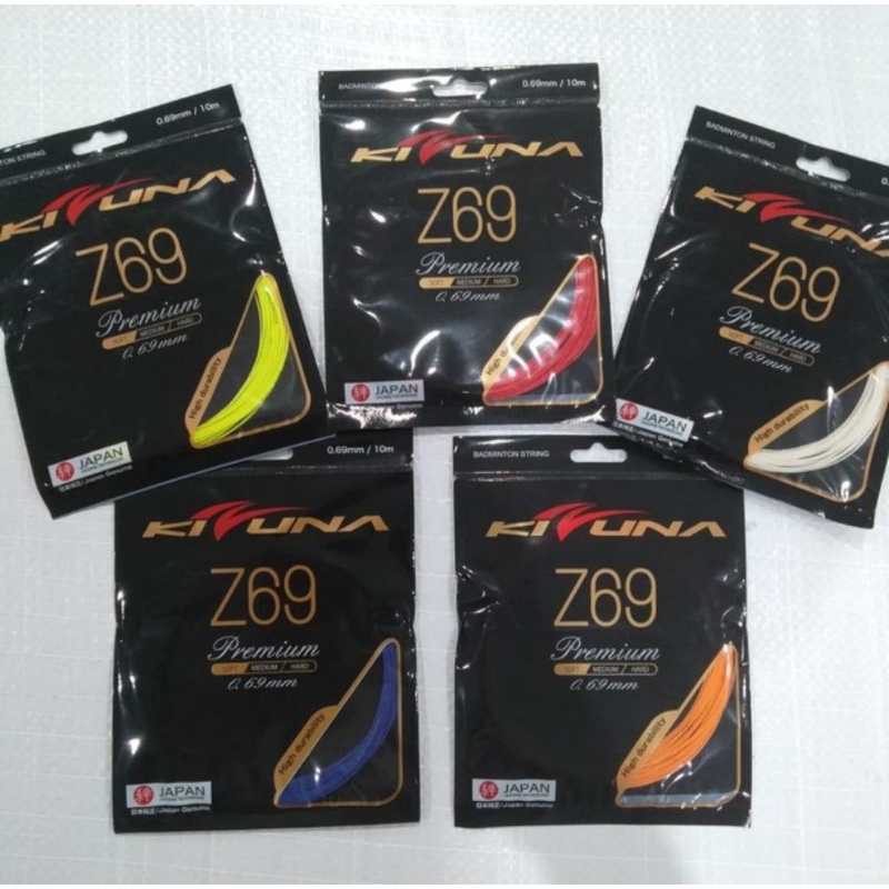 Kizuna Z69P Badminton Racket String Original Japan Z69 String | Shopee ...