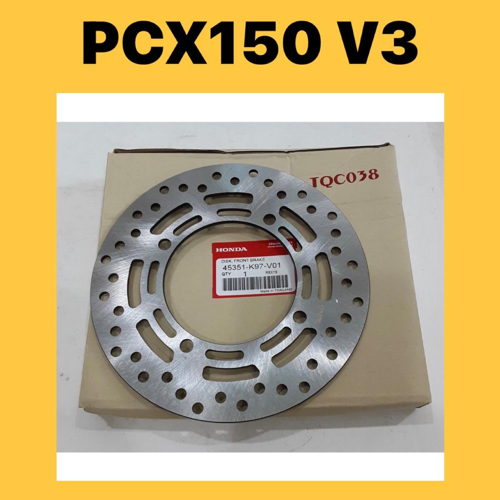 PCX150 V3 DISC PLATE - FRONT 45351-K97-V01 PCX 150 V3 NEW BREK BRAKE ...