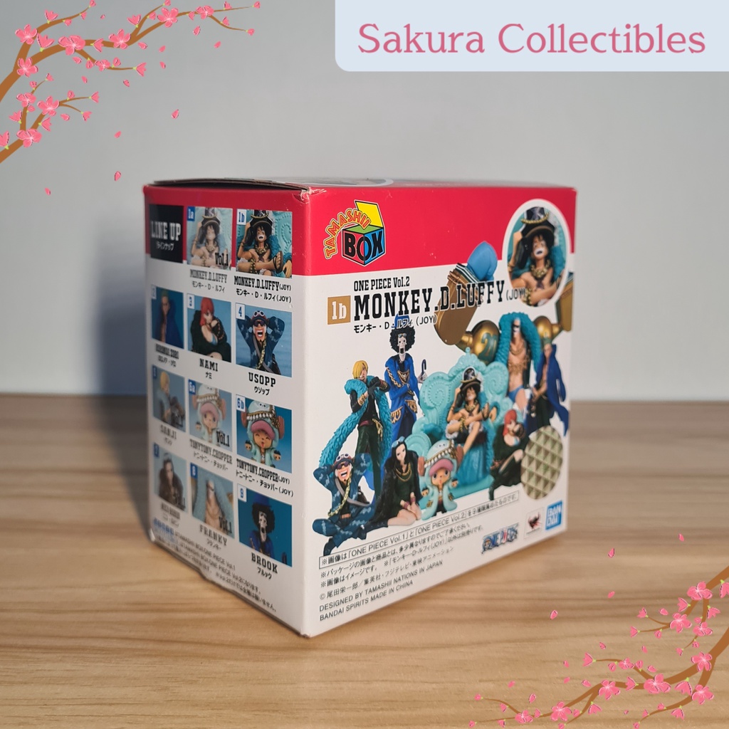 Tamashii Box One Piece Vol. 2 1b Monkey D. Luffy (Joy) [with box issue] | Shopee Philippines