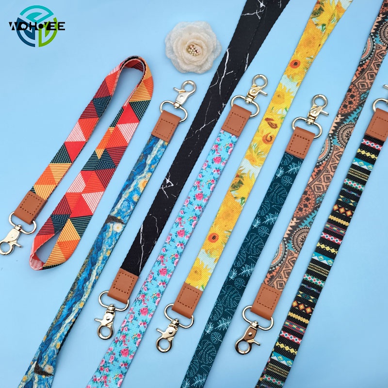Durability Neck Lanyards Keychains Sling ID Tag Holder Straps with ...
