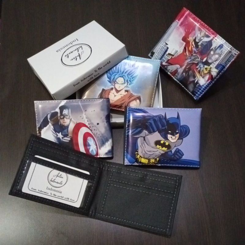 LOKAL [AHLMN] Favorite super hero and anime character children's wallet ...