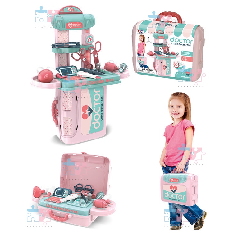 Little Doctor Set Playset Kids Kid Toy Toys Child Children | Shopee ...