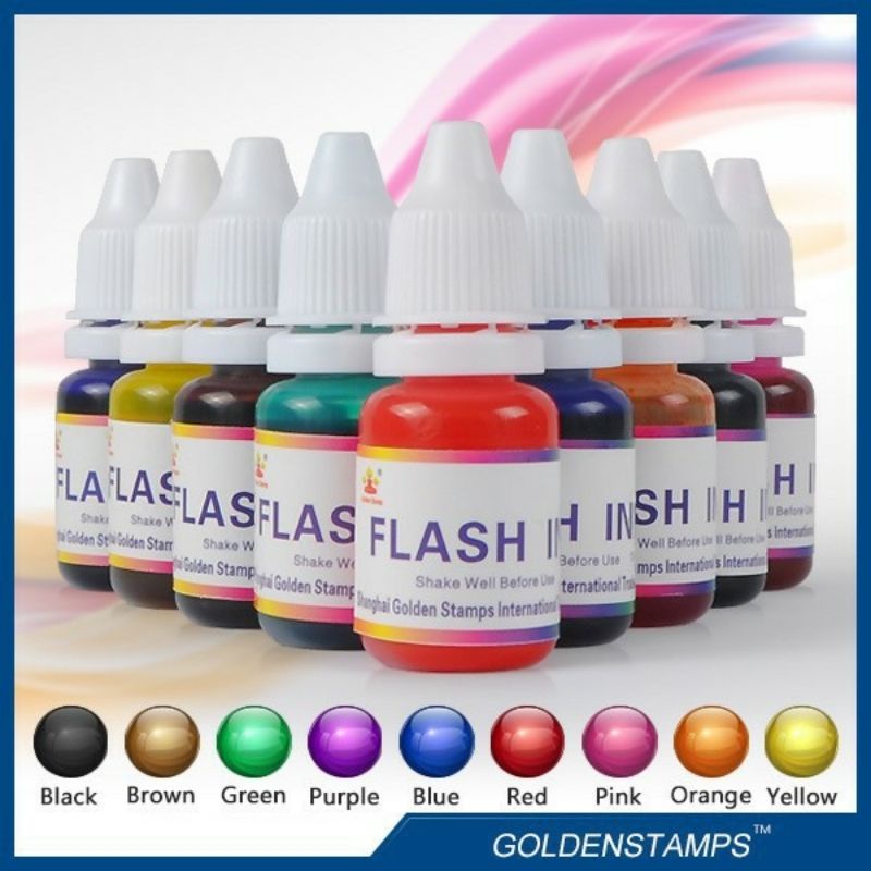 Super AUTOMATIC FLASH STAMP INK | Shopee Philippines