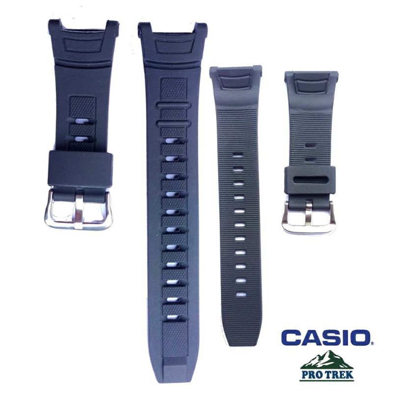 Casio Protrek PRW-1300 PRW1300 Rubber Watch Strap casio Protrek PRW1300 ...