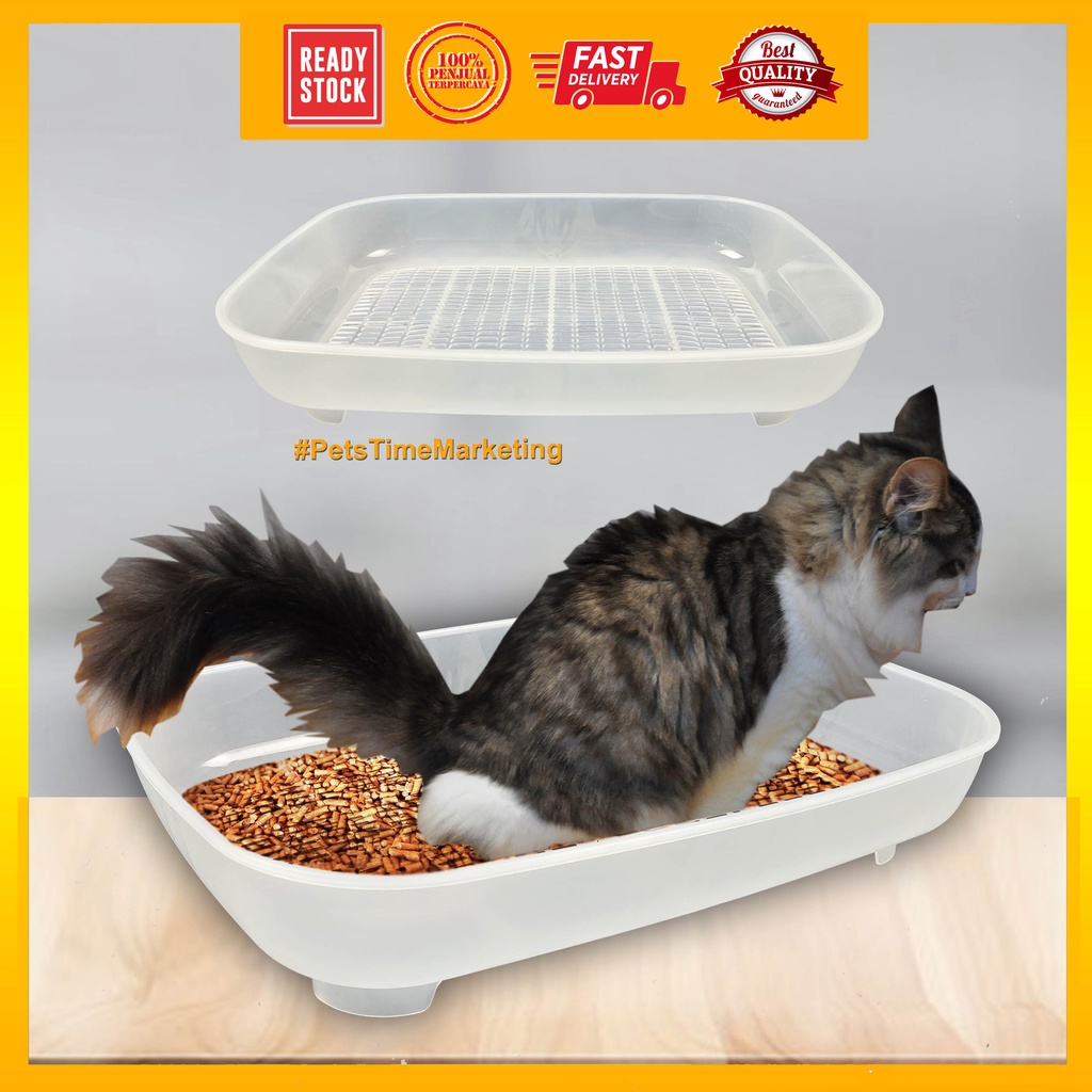 Large Tray Cat Litter Sifting Filter Net / Penapis Besar Tandas Kucing ...