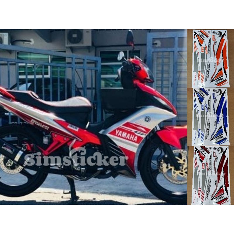LC135 (12) V2 V3 V4 V5 V6 V7 YAMAHA BODY STICKER | Shopee Philippines