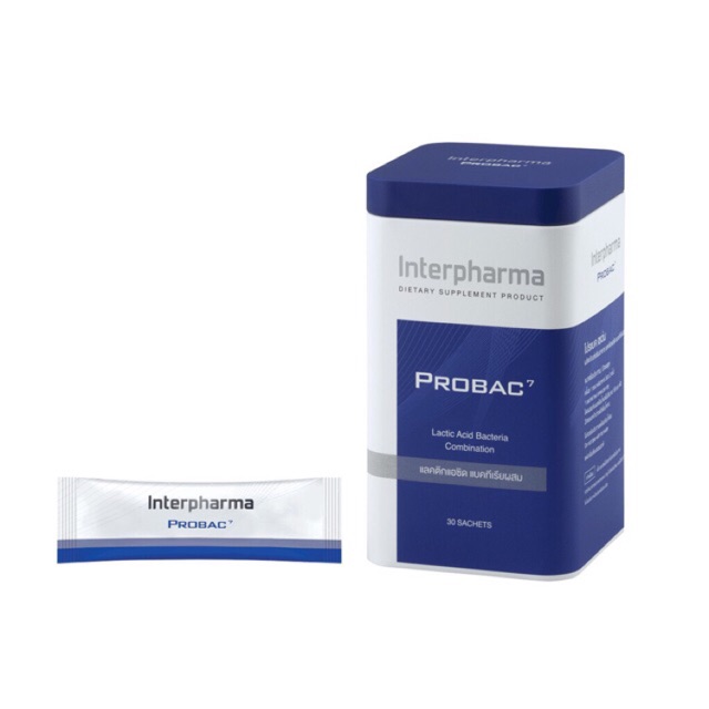 Probac7 Probac Seven Box 30 Sachets Help The Digestive System. | Shopee ...