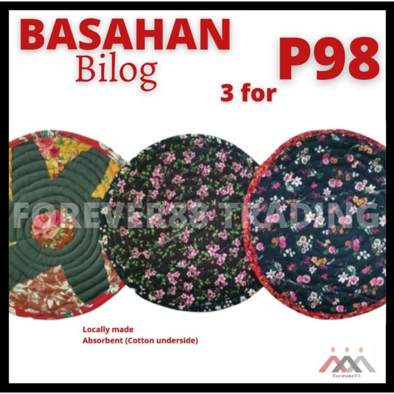 Moolah88 Round Cotton Basahan Cloth Floor Mats Door Mat Doormat ...