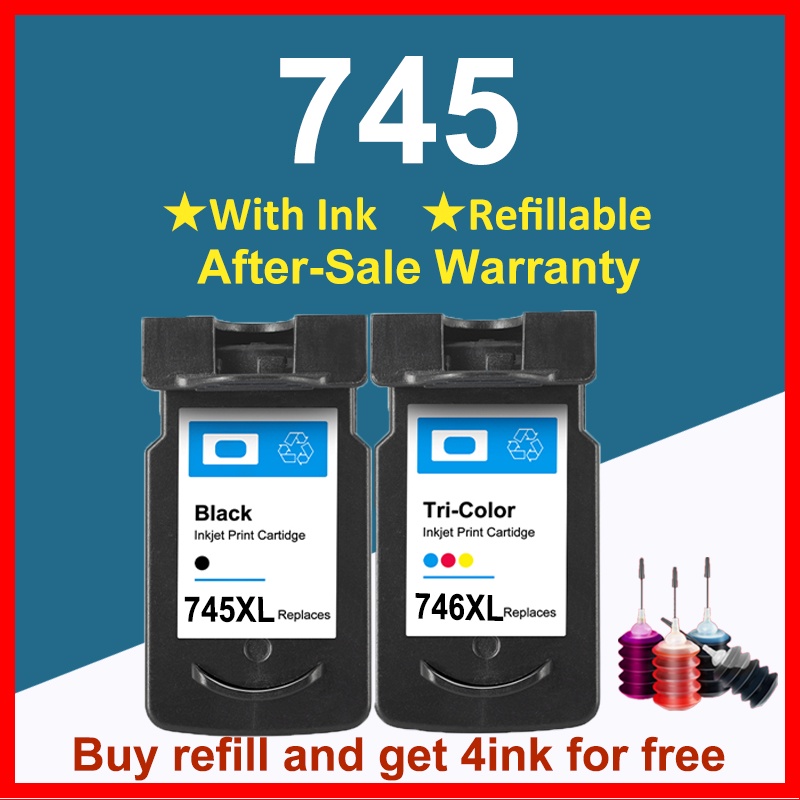 canon PG 745 CL 746 PG745s CL746s ink Cartridge for canon MX497 MG2570s ...