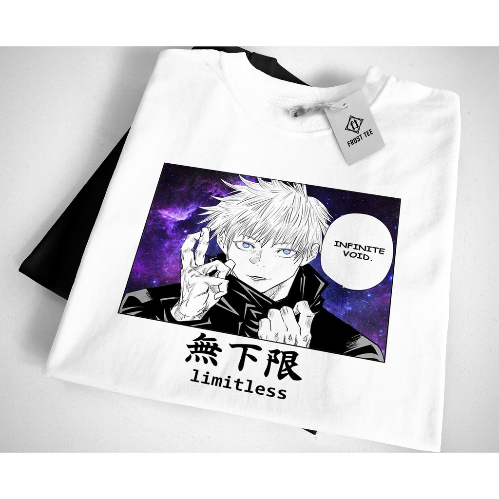 JUJUTSU KAISEN - SATORU GOJO INFINITE VOID Anime Shirt | FROST TEE ...