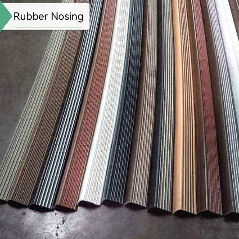 per/pc Stair Rubber Nosing 8ft Anti Slip Strip Thicken 1pcs | Shopee ...