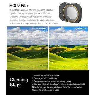Mavic Mini 3 Pro/Mini 3 Lens Filters Adjustable CPL Filters Kit ND4 ...