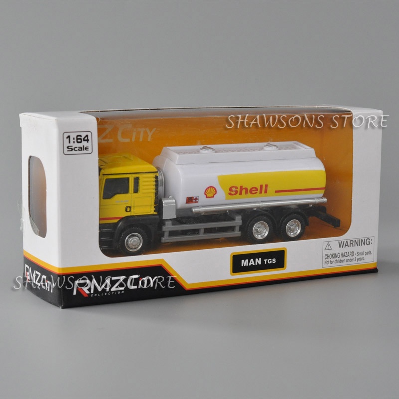 RMZ City 1:64 Scale Diecast Metal Man TGS 18.400 Tank Truck Model Shell ...