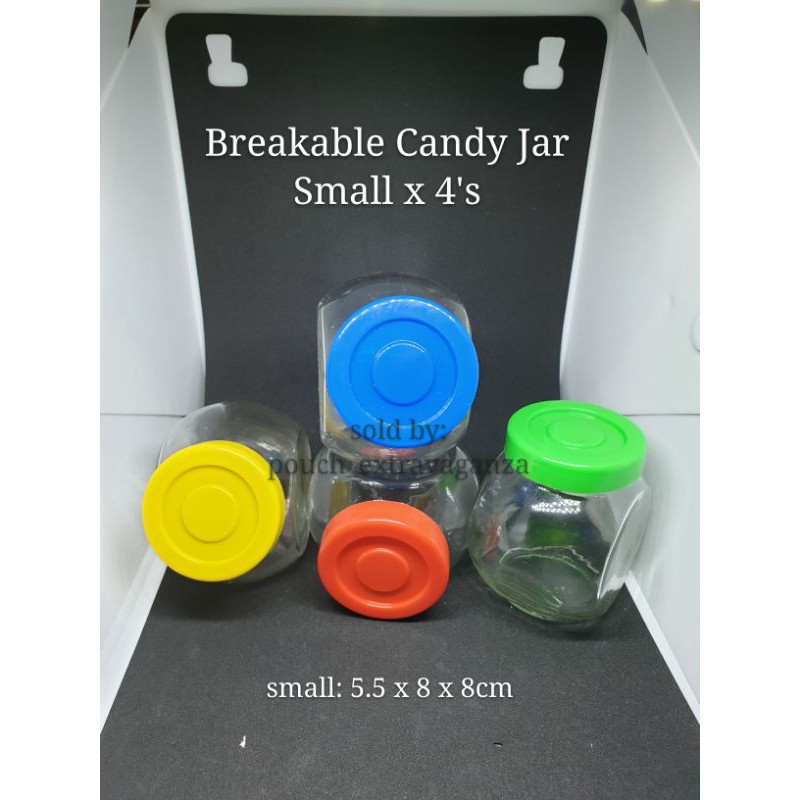 Candy Jar Breakable/ Glass Candy Jar / Giveaway Jar / Souvenir Glass ...