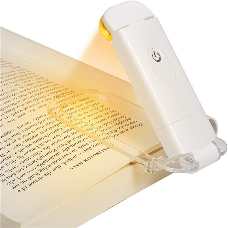 LED USB Rechargeable Book Reading Light /Brightness Adjustable Eye ...