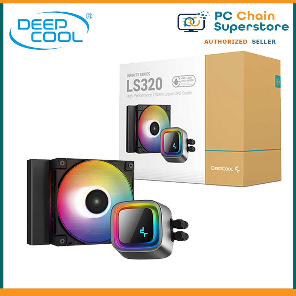 DeepCool LS320 120mm / LS520 240mm / LS720 360mm AIO Liquid ARGB CPU ...
