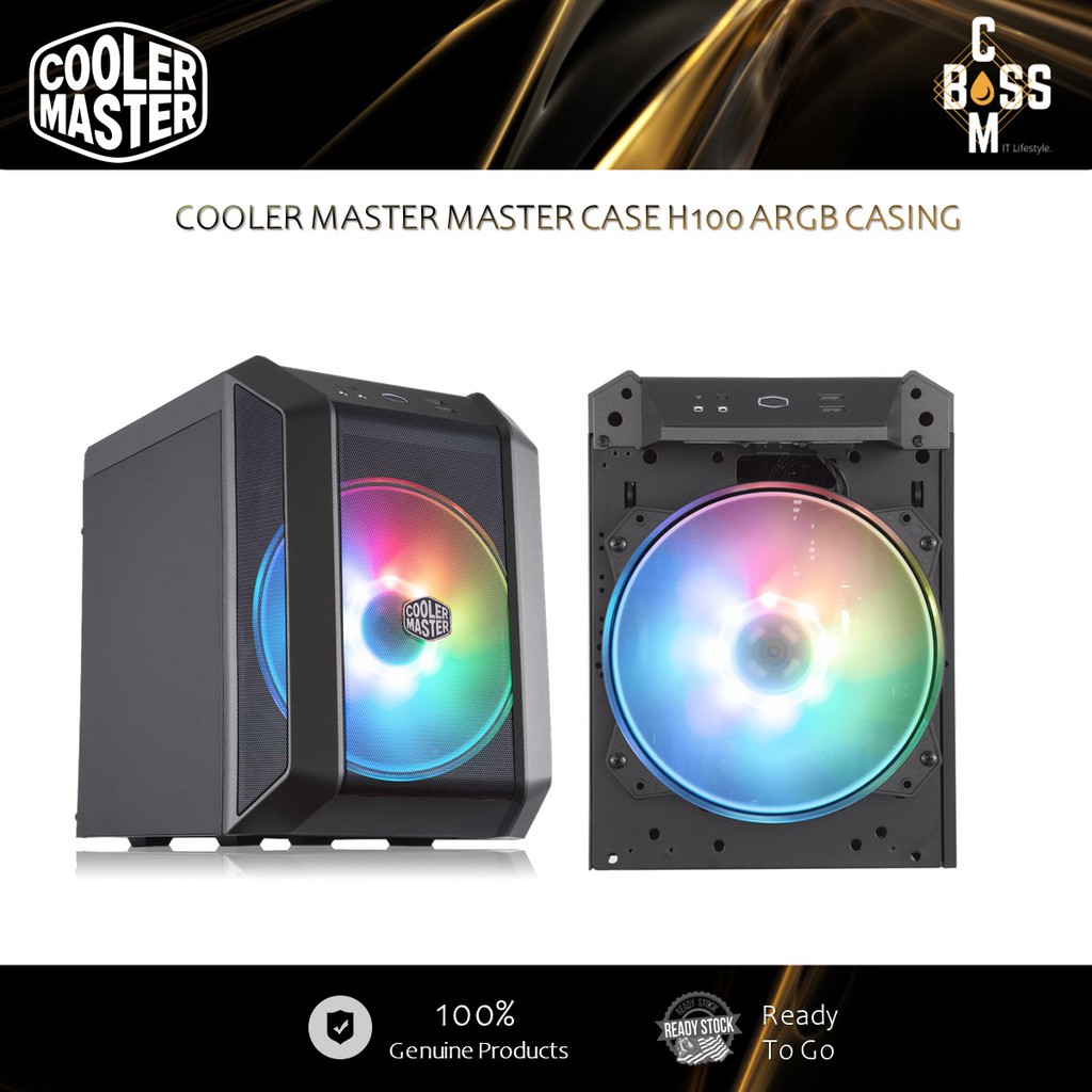 COOLER MASTER MASTER CASE H100 ARGB CASING ( MCM-H100-KANN-S01 ...