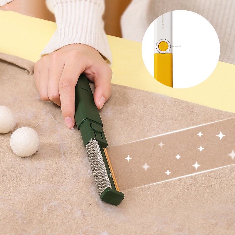 Portable hair removal brush electrostatic scraping clothes to remove ...