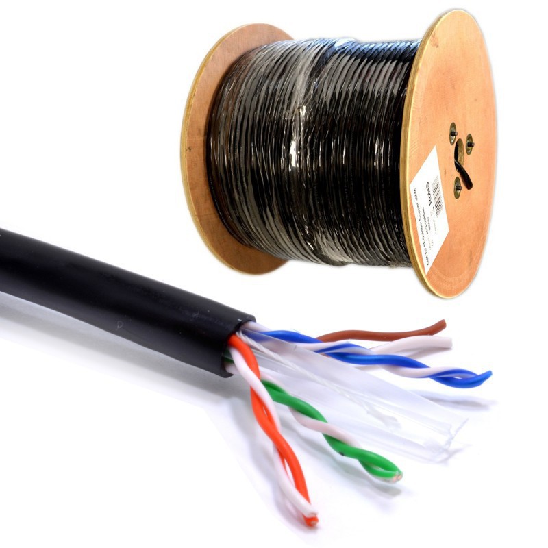 ALLAN Outdoor Cat6 300M Full Meter Outdoor UTP Cable CCA Cat6e Lan ...
