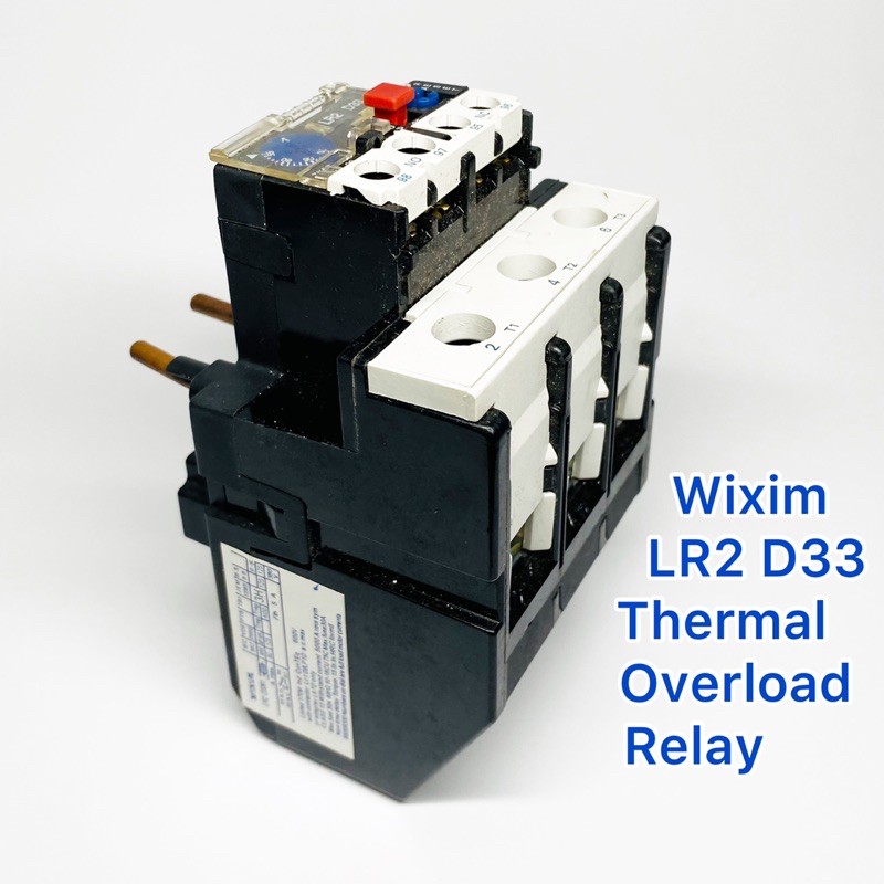 Wixim LR2D33 Thermal Overload Relay | Shopee Philippines