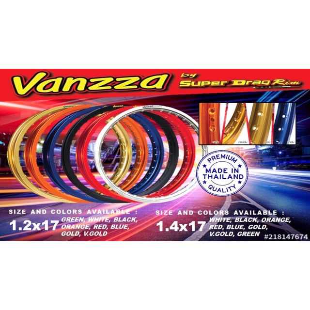 Vanzza rim pair (2pcs) | Shopee Philippines
