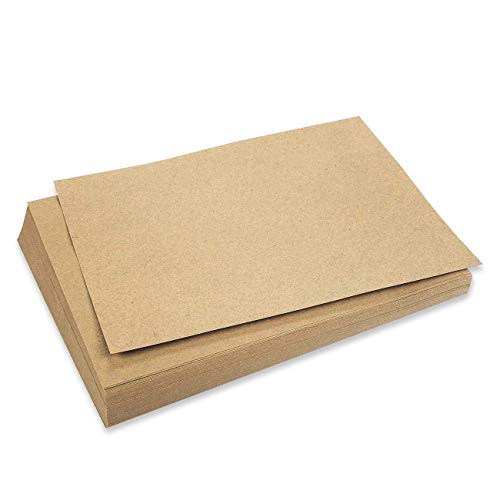 Brown kraft paper sheets A4 size 50s 100s | Shopee Philippines