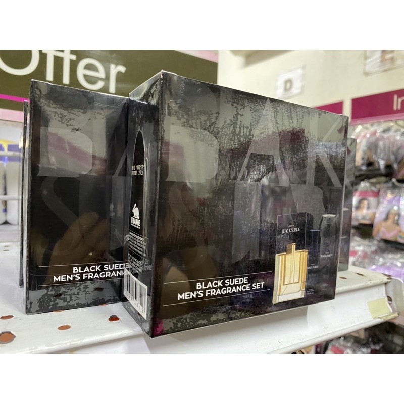 Avon Black Suede Gift set for men | Shopee Philippines