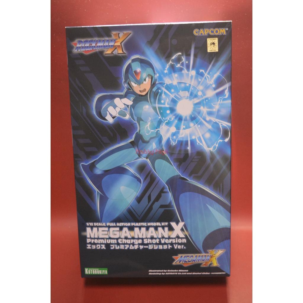 Kotobukiya Mega Man X X Premium Charge Shot Plastic Model Kit | Shopee ...