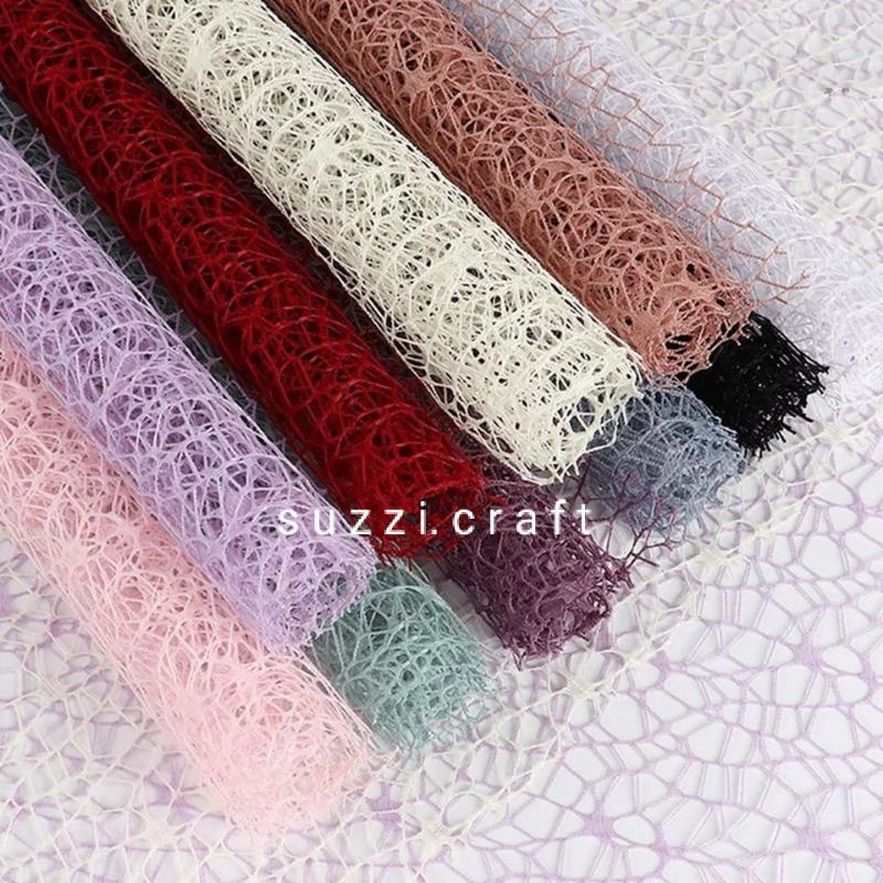 Wholesale mesh net bouquet paper measuring 65cm x 51cm | Shopee Philippines