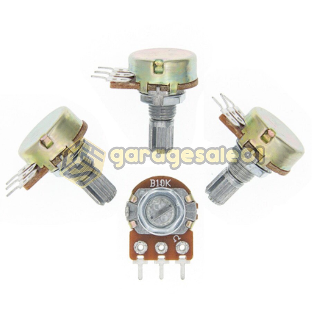 Potentiometer Single Dual 3Pin 6Pin Wh148 15Mm B1K B2K B5K B10K B20K ...