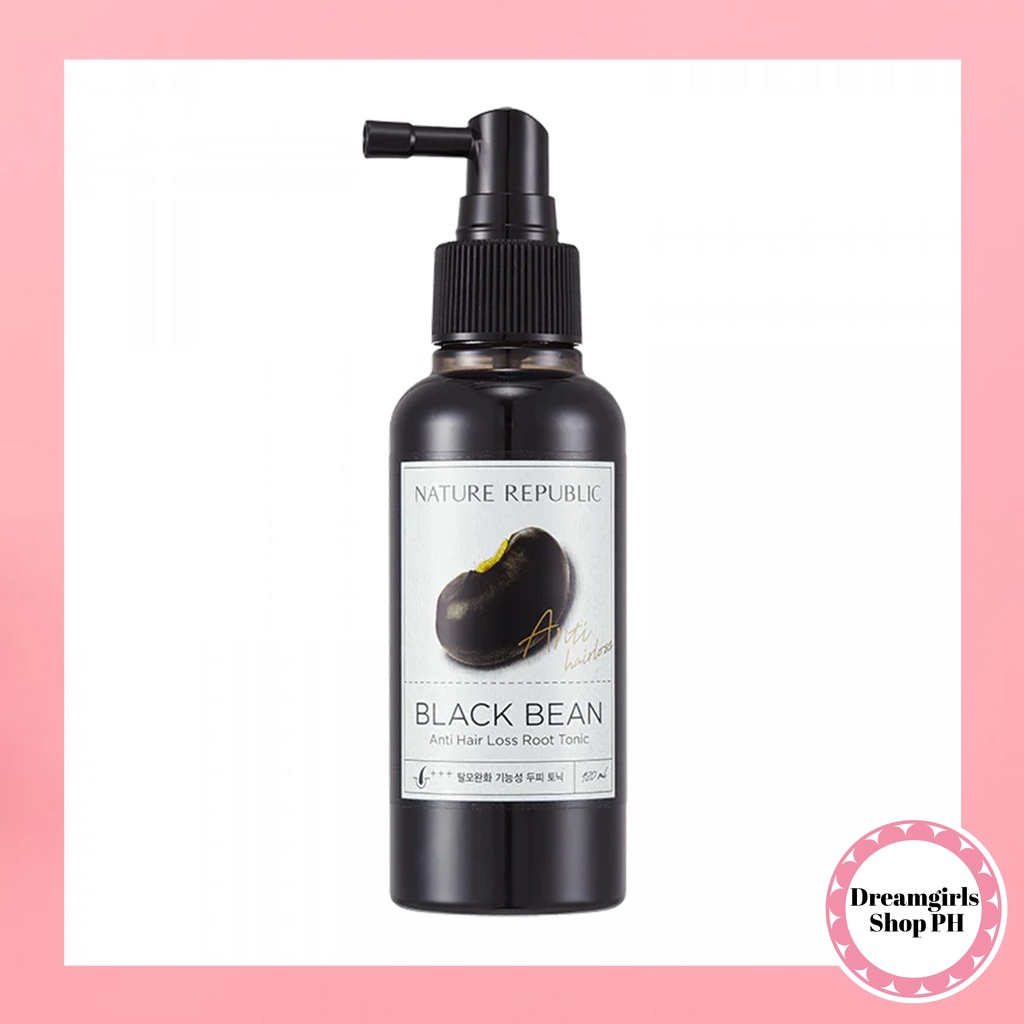 NATURE REPUBLIC Black Bean Anti Hair Loss Root Tonic 120ml | Shopee ...