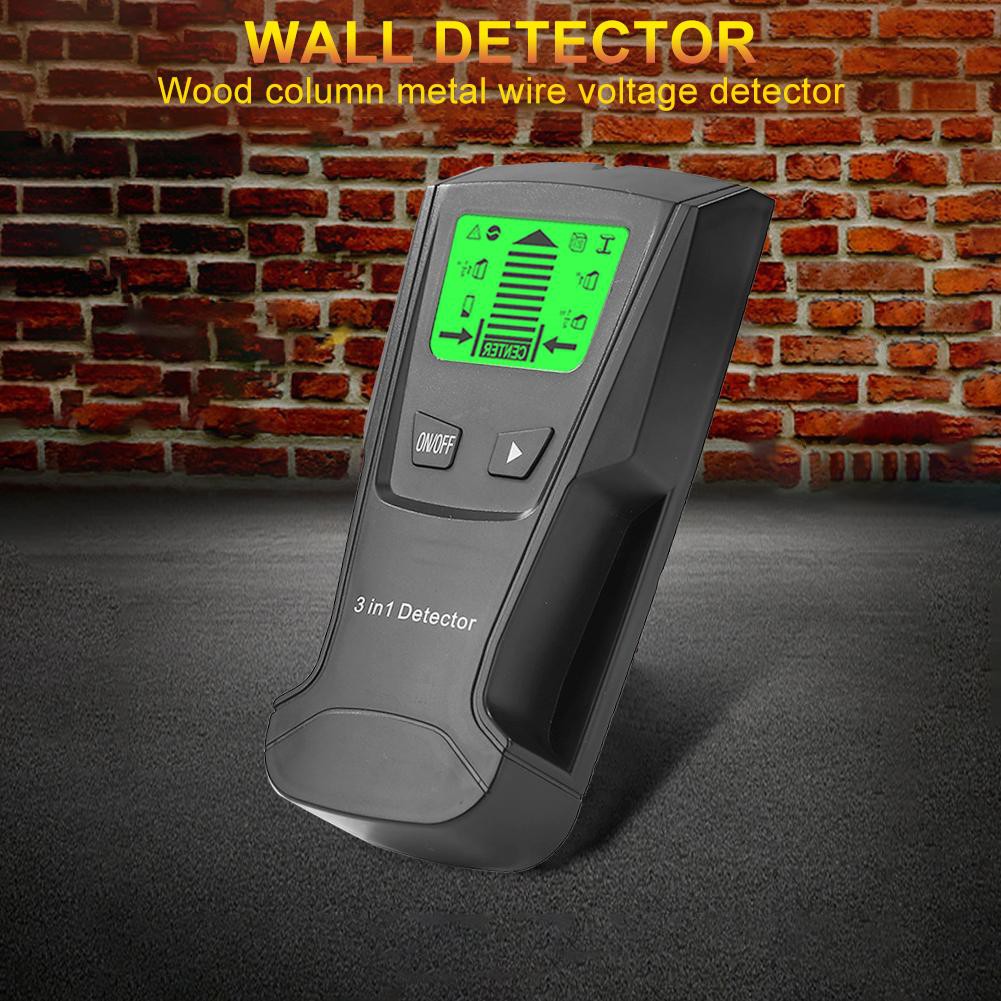 Seriena LCD Metal Finder Wood Studs Detector AC Voltage Live Wire ...