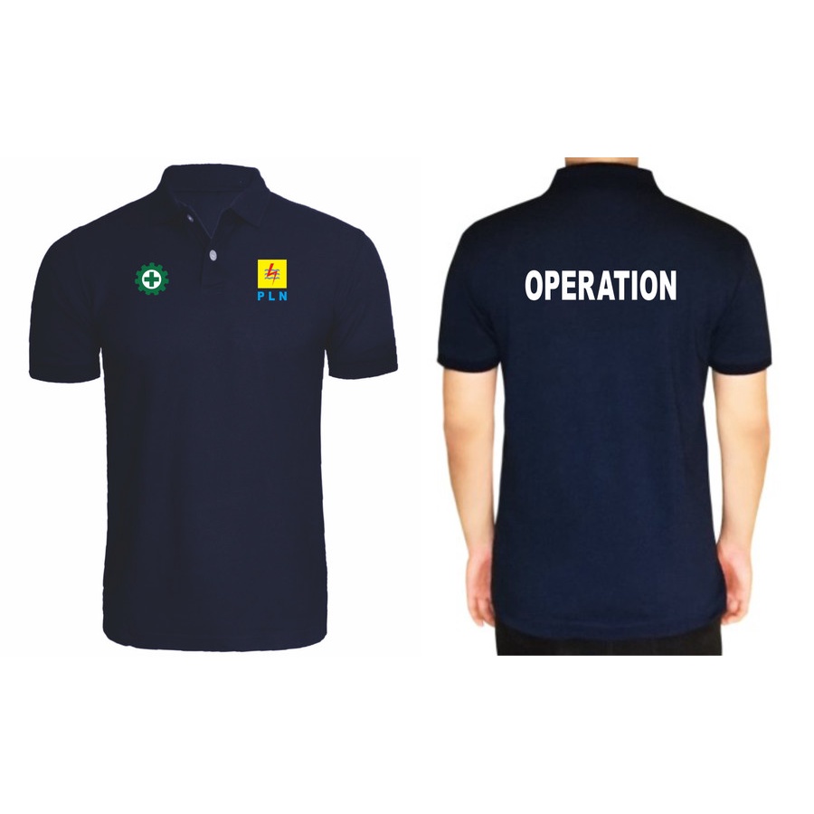 Pln operation polo shirt/pln operation Collar shirt | Shopee Philippines