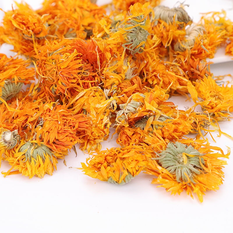 DRIED MARIGOLD FLOWERS/MARIGOLD FLOWERS/MARIGOLD FLOWER TEA 20 g/50 g ...