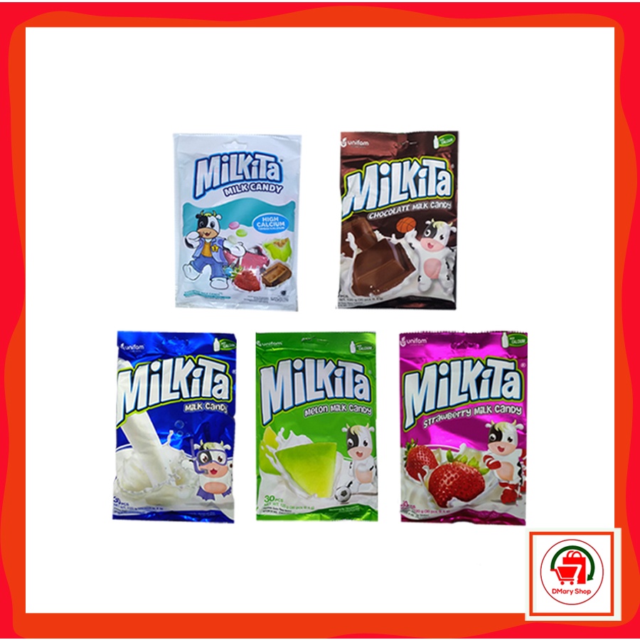 Milkita Assorted Milk Milk Candy 30Pcs 120Gram | Shopee Philippines