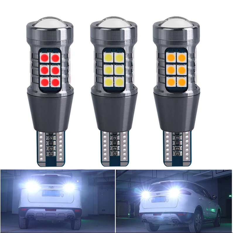 Car LED Light T15 W16W LED Canbus Bulbs Super Bright 3030 27SMD Led Car ...