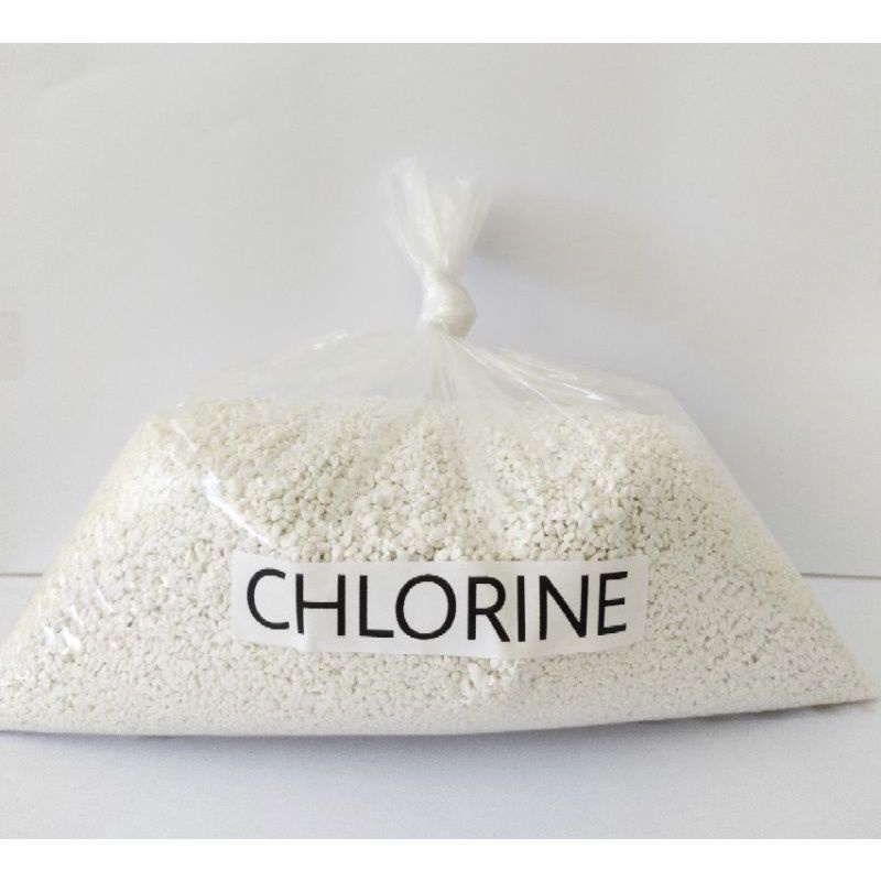 PURE CHLORINE GRANULATES%DISINFECTAN 1KG | Shopee Philippines