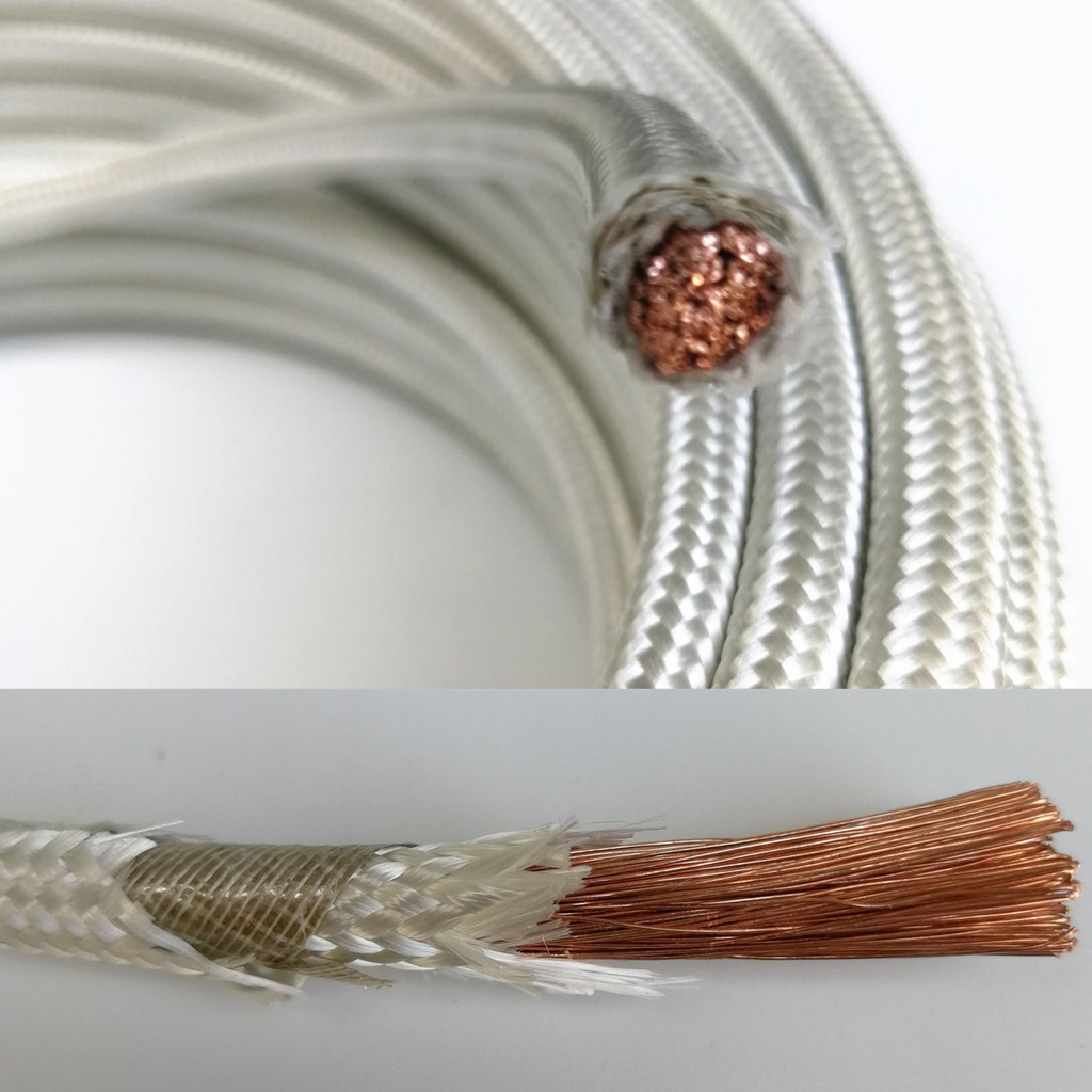 3 Meters/2 Meters Mica High Temperature Wire 500 ℃ High Temperature Resistant Wire Flame ...