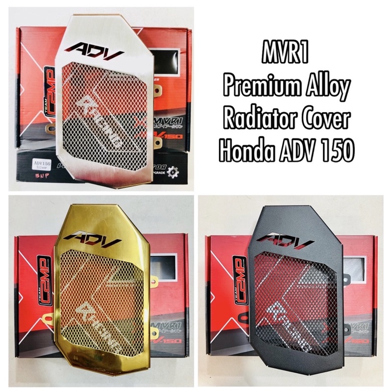 MVR1 Premium Alloy Radiator Cover Honda ADV 150 | Shopee Philippines