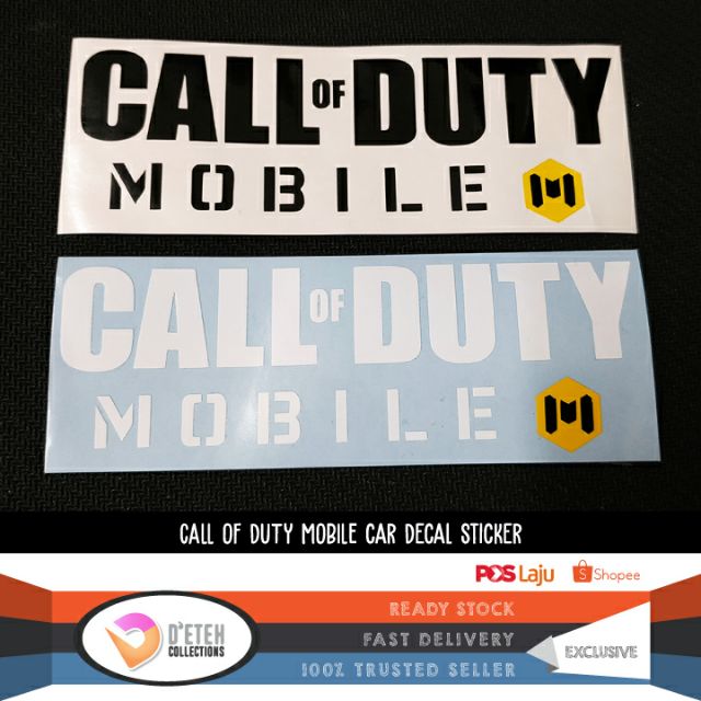 CALL OF DUTY MOBILE Vinyl Decal Sticker | Shopee Philippines