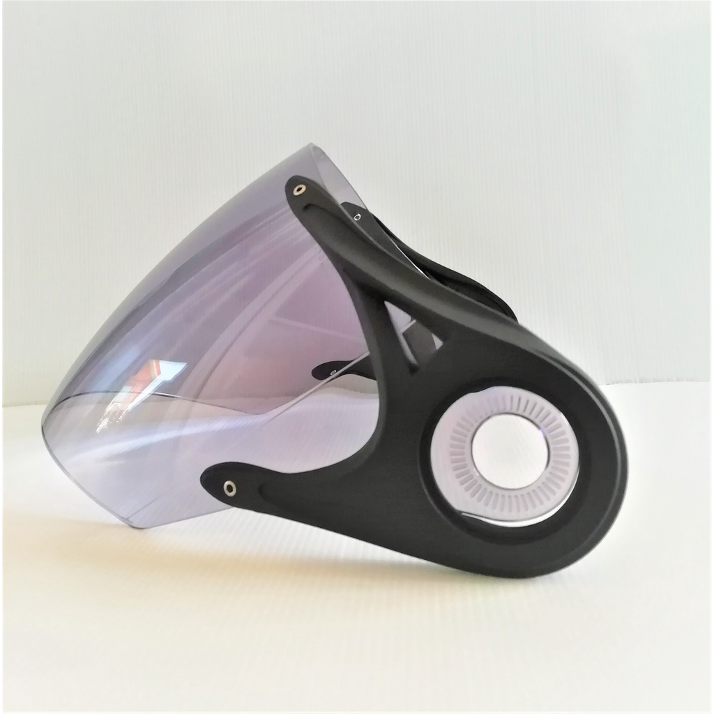 Safety Face Shield For Helmet INDEX Model TITAN 6 -7 | Shopee Philippines