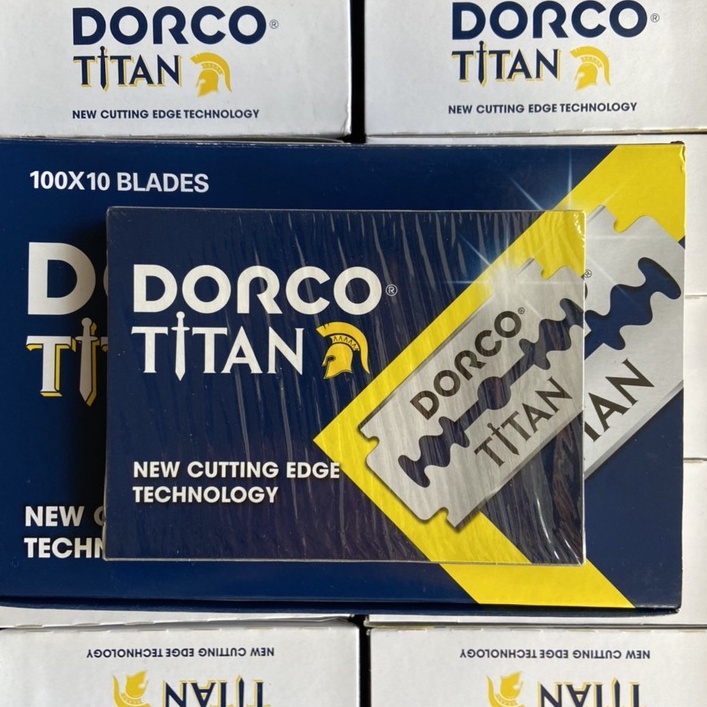 Dorco Titan razor blade Box of 100 blades | Shopee Philippines