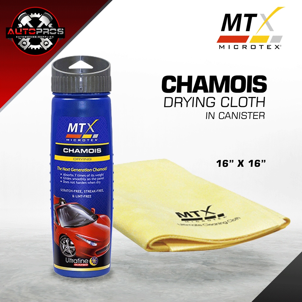 Microtex Drying Cloth Chamois in Canister | Shopee Philippines