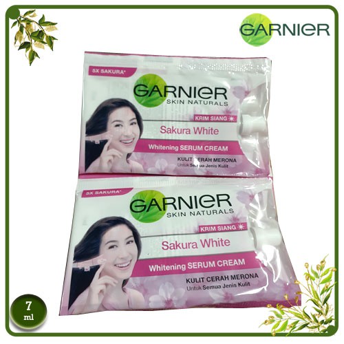 Garnier Sakura White Day Sachet Spout Wrp 7ml - Renceng | Shopee ...