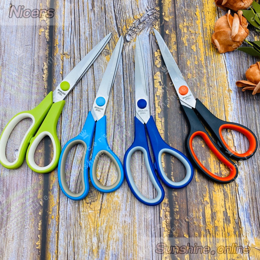 Portable scissors Office scissors K-19 #9018C | Shopee Philippines