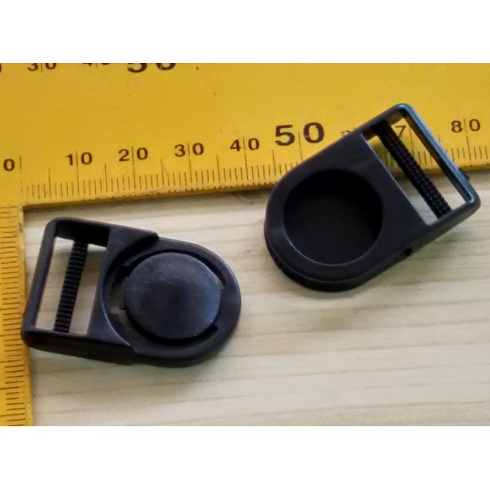 Plastic bag clip/Plastic Buckles/Round Black 20 mm | Shopee Philippines