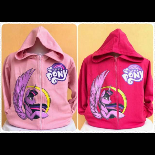 Pony Twilight Sparkle Babyterry Girls Jacket | Shopee Philippines