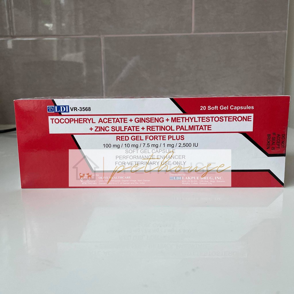 Red Gel Forte Plus (sold per box) | Shopee Philippines