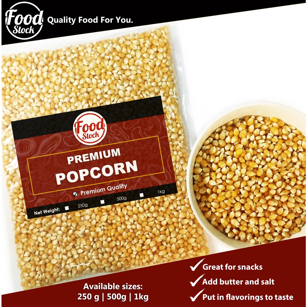 Premium Popcorn (250g, 500g, 1kg) | Shopee Philippines